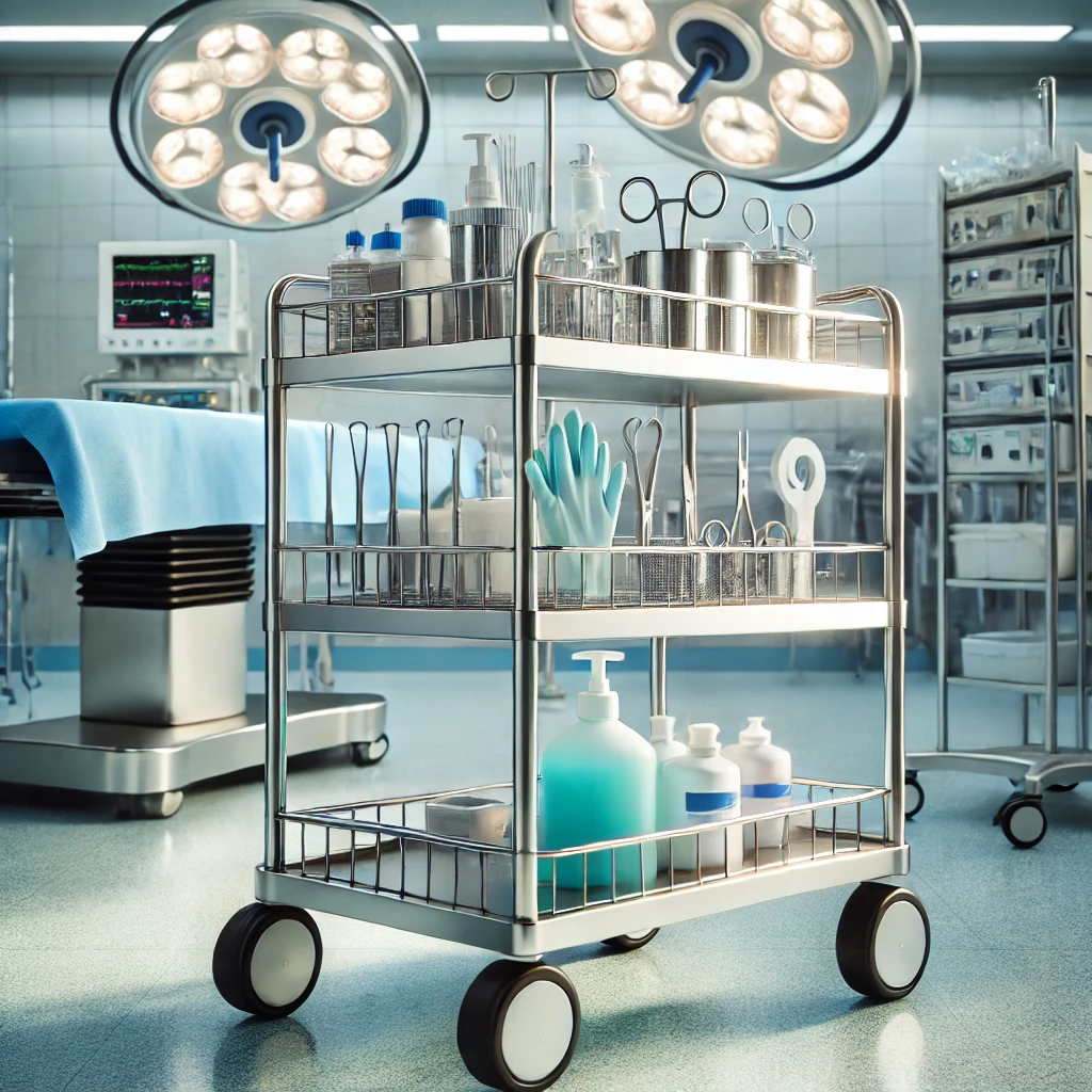 Surgical Trolley | Buy Surgical Trolley - Practical Physician Tools ...