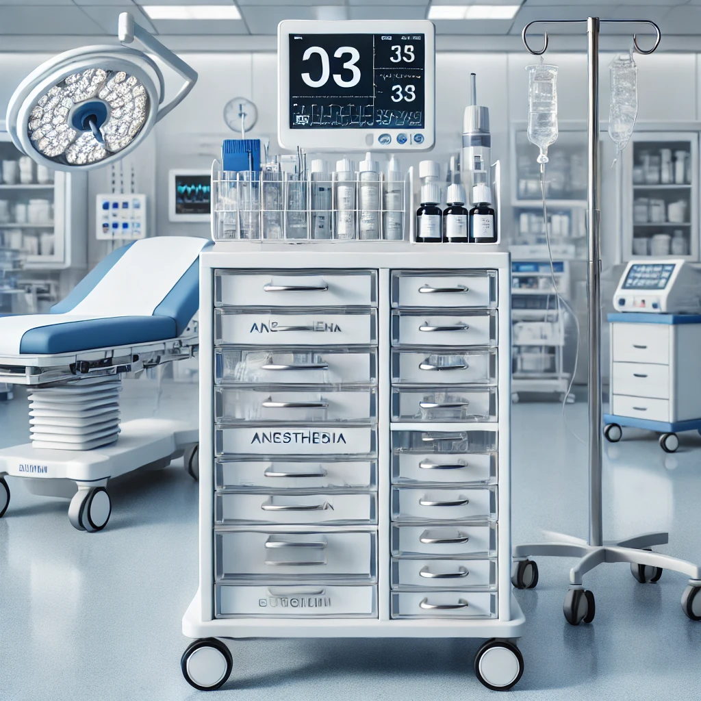 Anesthesia trolley, buy 3-drawer anesthesia trolley - Karpab Peshjez Aghar